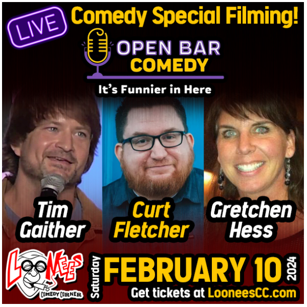 Loonees Comedy Corner | Open Bar Live Recording!