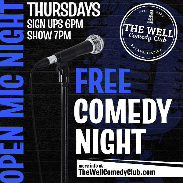 The Well Comedy Club | FREE Open Mic Night
